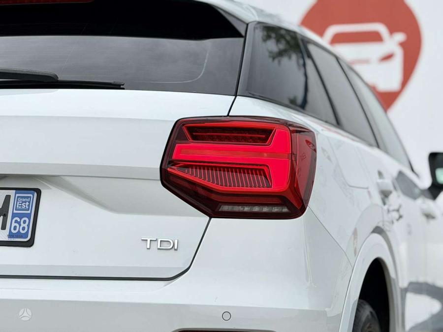 Balts Audi Q2 2016 Tauragė, ar dzinēja tilpumu 1.60 L un nobraukumu 158 tūkst. km par 11800 €, foto 26 vietnē AUTOMOTO.COM.LV