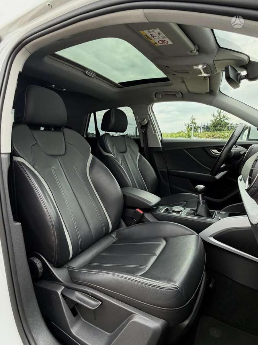 Balts Audi Q2 2016 Tauragė, ar dzinēja tilpumu 1.60 L un nobraukumu 158 tūkst. km par 11800 €, foto 35 vietnē AUTOMOTO.COM.LV