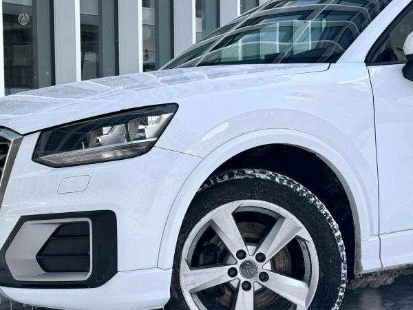 White Audi Q2 2017 in Vilnius, with an engine capacity of 1.97 L and mileage of 211 thousand km for 14990 €, photo 2 on AUTOMOTO.COM.LV