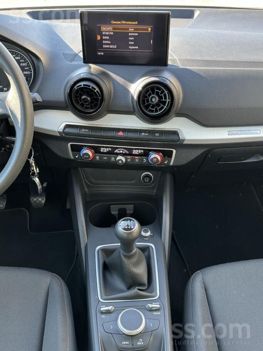 Balts Audi Q2 2017 Rīga, ar dzinēja tilpumu 1.40 L un nobraukumu 76 tūkst. km par 16500 €, foto 13 vietnē AUTOMOTO.COM.LV