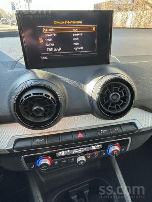 Balts Audi Q2 2017 Rīga, ar dzinēja tilpumu 1.40 L un nobraukumu 76 tūkst. km par 16500 €, foto 14 vietnē AUTOMOTO.COM.LV