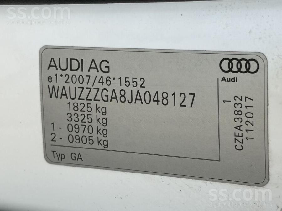 Balts Audi Q2 2017 Rīga, ar dzinēja tilpumu 1.40 L un nobraukumu 76 tūkst. km par 16500 €, foto 26 vietnē AUTOMOTO.COM.LV