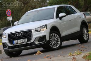 White Audi Q2 2017 in Riga, with an engine capacity of 1.60 L and mileage of 145 thousand km for 12990 €, photo  on AUTOMOTO.COM.LV