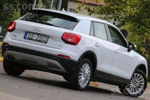 White Audi Q2 2017 in Riga, with an engine capacity of 1.60 L and mileage of 145 thousand km for 12990 €, photo 5 on AUTOMOTO.COM.LV