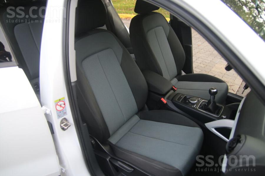White Audi Q2 2017 in Riga, with an engine capacity of 1.60 L and mileage of 145 thousand km for 12990 €, photo 31 on AUTOMOTO.COM.LV