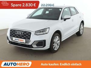 Balts Audi Q2 2018 Kauņa, ar dzinēja tilpumu 1.40 L un nobraukumu 83 tūkst. km par 21844 €, foto  vietnē AUTOMOTO.COM.LV