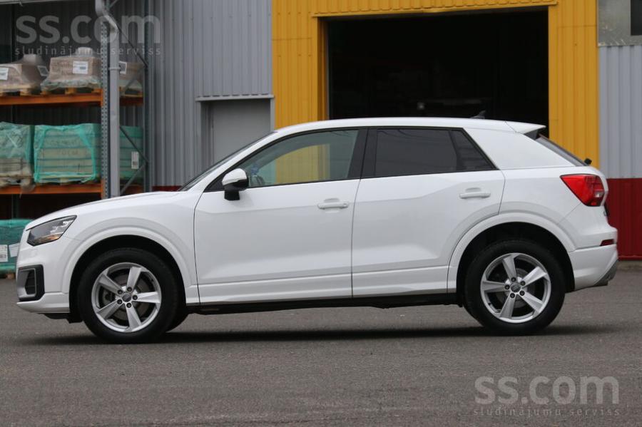 White Audi Q2 2018 in Riga, with an engine capacity of 1.60 L and mileage of 0 thousand km for 14490 €, photo 6 on AUTOMOTO.COM.LV