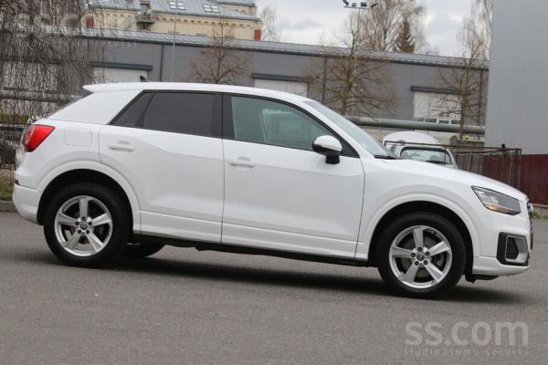 White Audi Q2 2018 in Riga, with an engine capacity of 1.60 L and mileage of 0 thousand km for 14490 €, photo 6 on AUTOMOTO.COM.LV