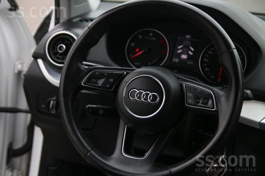 White Audi Q2 2018 in Riga, with an engine capacity of 1.60 L and mileage of 0 thousand km for 14490 €, photo 13 on AUTOMOTO.COM.LV