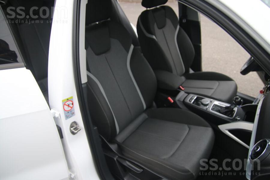 White Audi Q2 2018 in Riga, with an engine capacity of 1.60 L and mileage of 0 thousand km for 14490 €, photo 16 on AUTOMOTO.COM.LV