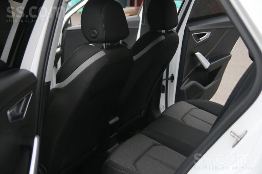 White Audi Q2 2018 in Riga, with an engine capacity of 1.60 L and mileage of 0 thousand km for 14490 €, photo 18 on AUTOMOTO.COM.LV