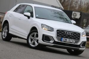 White Audi Q2 2018 in Riga, with an engine capacity of 1.60 L and mileage of 169 thousand km for 14490 €, photo 4 on AUTOMOTO.COM.LV