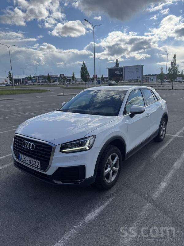 Balts Audi Q2 2018 Rīga, ar dzinēja tilpumu 1.40 L un nobraukumu 170 tūkst. km par 12300 €, foto 1 vietnē AUTOMOTO.COM.LV