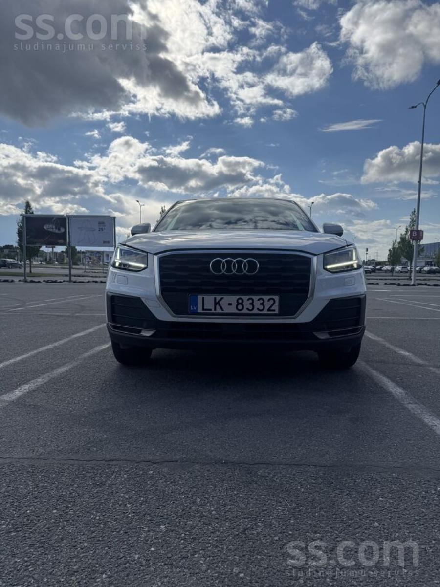 White Audi Q2 2018 in Riga, with an engine capacity of 1.40 L and mileage of 170 thousand km for 12300 €, photo 4 on AUTOMOTO.COM.LV