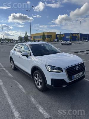 White Audi Q2 2018 in Riga, with an engine capacity of 1.40 L and mileage of 170 thousand km for 12300 €, photo 5 on AUTOMOTO.COM.LV