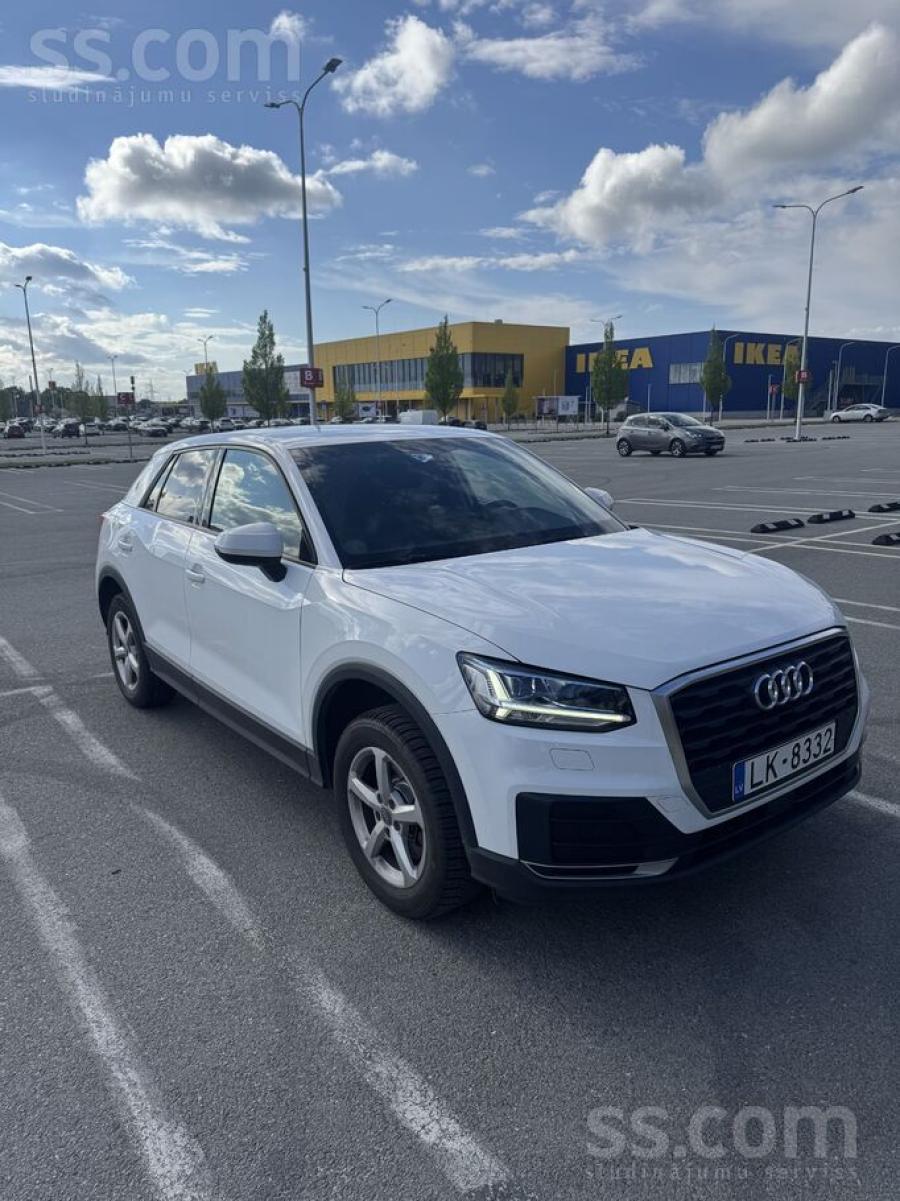 White Audi Q2 2018 in Riga, with an engine capacity of 1.40 L and mileage of 170 thousand km for 12300 €, photo 5 on AUTOMOTO.COM.LV