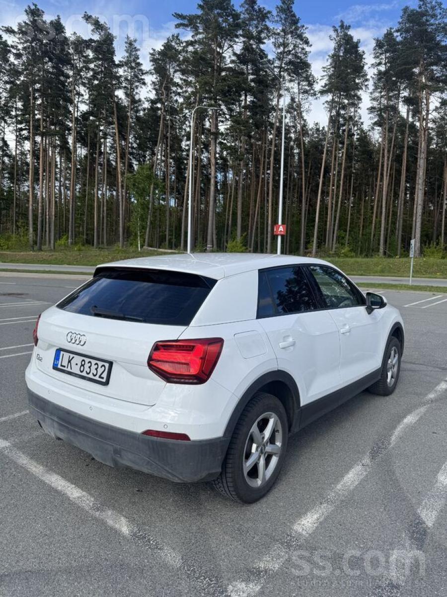 White Audi Q2 2018 in Riga, with an engine capacity of 1.40 L and mileage of 170 thousand km for 12300 €, photo 7 on AUTOMOTO.COM.LV