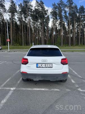White Audi Q2 2018 in Riga, with an engine capacity of 1.40 L and mileage of 170 thousand km for 12300 €, photo 8 on AUTOMOTO.COM.LV