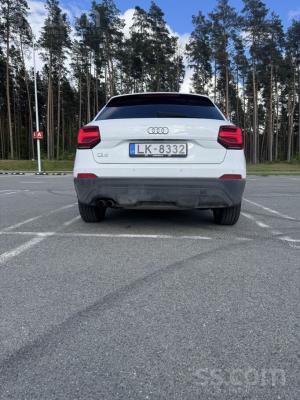 White Audi Q2 2018 in Riga, with an engine capacity of 1.40 L and mileage of 170 thousand km for 12300 €, photo 9 on AUTOMOTO.COM.LV