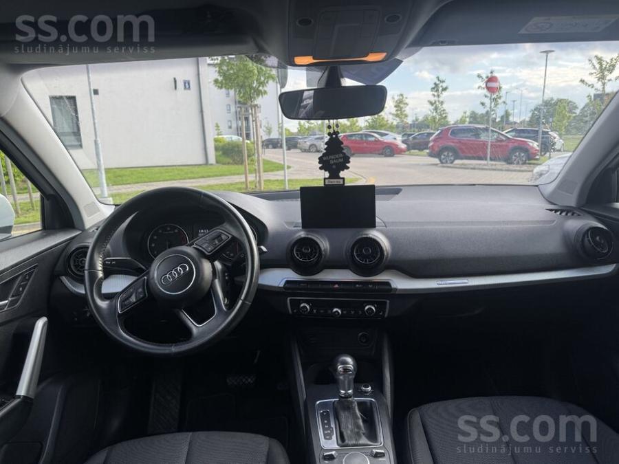 White Audi Q2 2018 in Riga, with an engine capacity of 1.40 L and mileage of 170 thousand km for 12300 €, photo 14 on AUTOMOTO.COM.LV