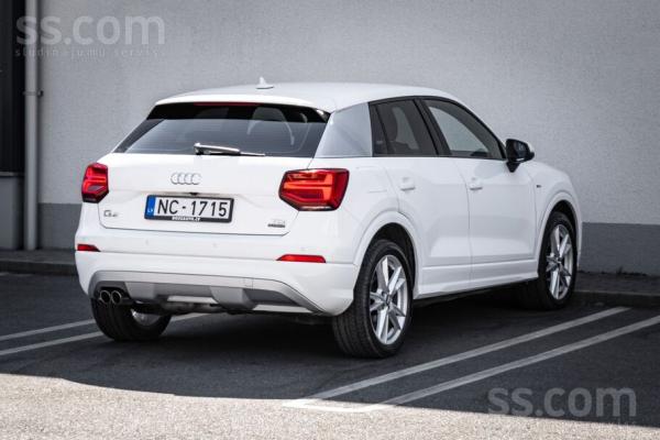 Balts Audi Q2 2018 Rīga, ar dzinēja tilpumu 2.00 L un nobraukumu 164 tūkst. km par 14990 €, foto 4 vietnē AUTOMOTO.COM.LV