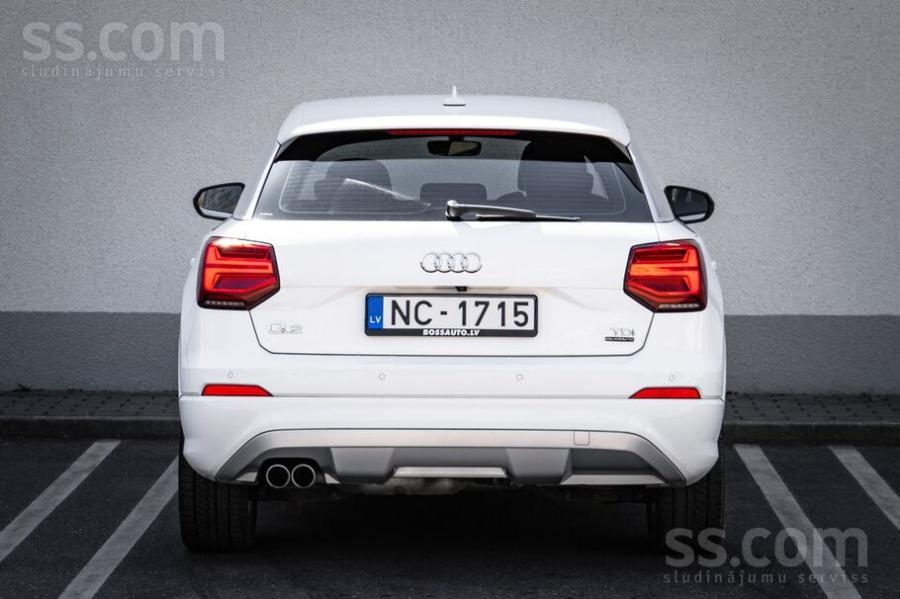 Balts Audi Q2 2018 Rīga, ar dzinēja tilpumu 2.00 L un nobraukumu 164 tūkst. km par 14990 €, foto 6 vietnē AUTOMOTO.COM.LV