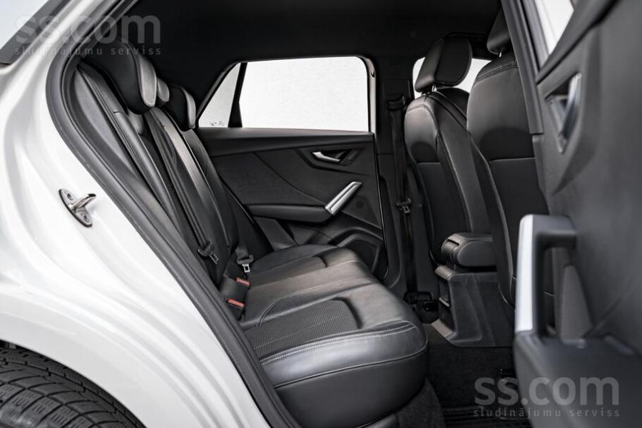 Balts Audi Q2 2018 Rīga, ar dzinēja tilpumu 2.00 L un nobraukumu 164 tūkst. km par 14990 €, foto 13 vietnē AUTOMOTO.COM.LV