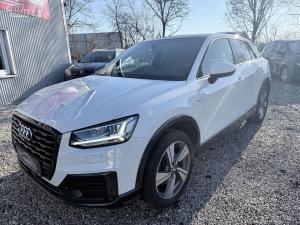Balts Audi Q2 2019 Kauņa, ar dzinēja tilpumu 1.50 L un nobraukumu 49 tūkst. km par 24439 €, foto  vietnē AUTOMOTO.COM.LV