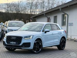 Balts Audi Q2 2019 Kauņa, ar dzinēja tilpumu 2.00 L un nobraukumu 95 tūkst. km par 25439 €, foto  vietnē AUTOMOTO.COM.LV