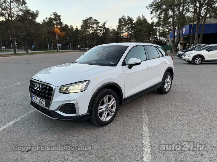 White Audi Q2 2021 in Tallinn, with an engine capacity of 1.50 L and mileage of 65 thousand km for 19600 €, photo 7 on AUTOMOTO.COM.LV