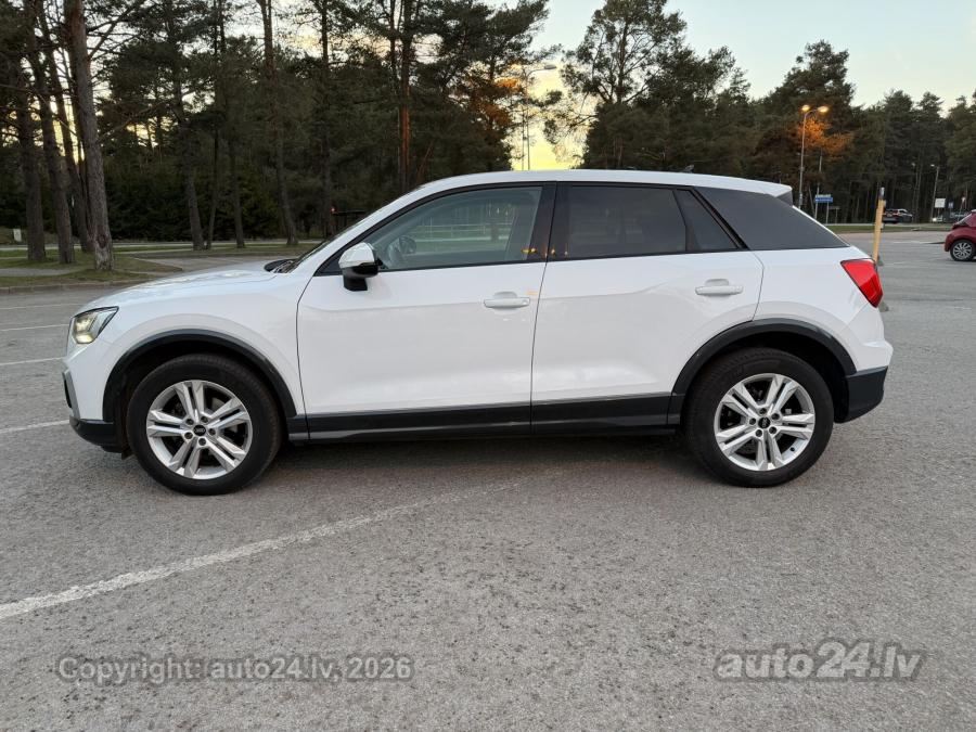 White Audi Q2 2021 in Tallinn, with an engine capacity of 1.50 L and mileage of 65 thousand km for 19600 €, photo 8 on AUTOMOTO.COM.LV