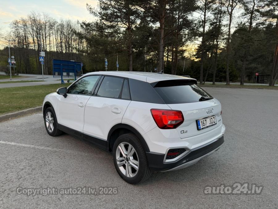 White Audi Q2 2021 in Tallinn, with an engine capacity of 1.50 L and mileage of 65 thousand km for 19600 €, photo 9 on AUTOMOTO.COM.LV