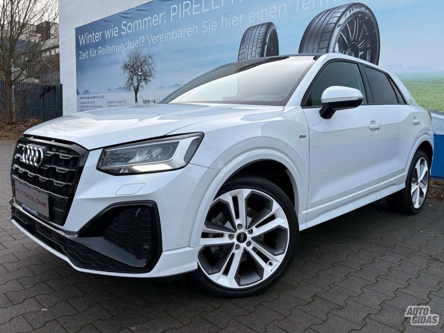 Balts Audi Q2 2022 Kauņa, ar dzinēja tilpumu 2.00 L un nobraukumu 45 tūkst. km par 33114 €, foto 1 vietnē AUTOMOTO.COM.LV