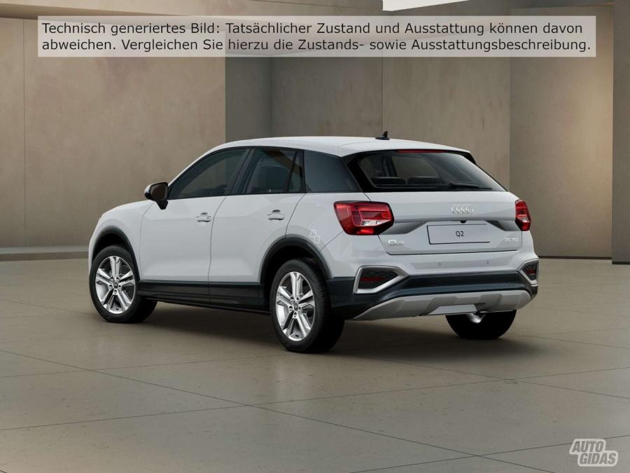 White Audi Q2 2022 in Kaunas, with an engine capacity of 2.00 L and mileage of 65 thousand km for 30056 €, photo 4 on AUTOMOTO.COM.LV