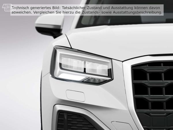 White Audi Q2 2022 in Kaunas, with an engine capacity of 2.00 L and mileage of 68 thousand km for 25867 €, photo 5 on AUTOMOTO.COM.LV