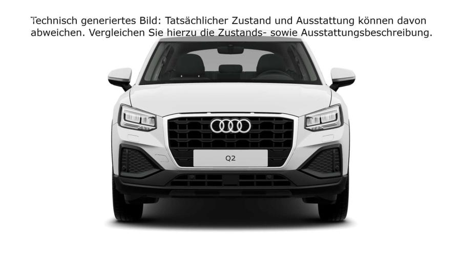 White Audi Q2 2023 in Kaunas, with an engine capacity of 1.00 L and mileage of 33 thousand km for 23614 €, photo 3 on AUTOMOTO.COM.LV