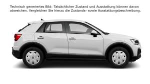 White Audi Q2 2023 in Kaunas, with an engine capacity of 1.00 L and mileage of 33 thousand km for 23614 €, photo 4 on AUTOMOTO.COM.LV