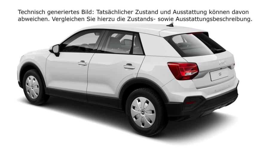 White Audi Q2 2023 in Kaunas, with an engine capacity of 1.00 L and mileage of 33 thousand km for 23614 €, photo 7 on AUTOMOTO.COM.LV