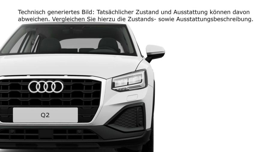 White Audi Q2 2023 in Kaunas, with an engine capacity of 1.00 L and mileage of 33 thousand km for 23614 €, photo 11 on AUTOMOTO.COM.LV