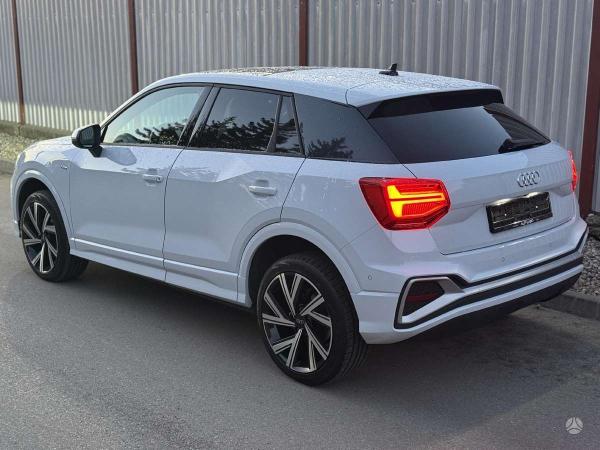 White Audi Q2 2023 in Vilkaviskis, with an engine capacity of 1.97 L and mileage of 43 thousand km for 23000 €, photo 7 on AUTOMOTO.COM.LV