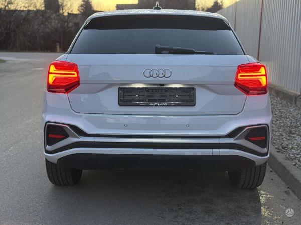 White Audi Q2 2023 in Vilkaviskis, with an engine capacity of 1.97 L and mileage of 43 thousand km for 23000 €, photo 8 on AUTOMOTO.COM.LV