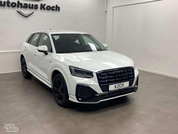 Balts Audi Q2 2023 Kauņa, ar dzinēja tilpumu 2.00 L un nobraukumu 39 tūkst. km par 27878 €, foto 1 vietnē AUTOMOTO.COM.LV