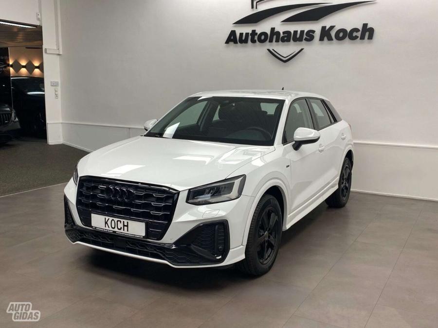 White Audi Q2 2023 in Kaunas, with an engine capacity of 2.00 L and mileage of 39 thousand km for 27878 €, photo 9 on AUTOMOTO.COM.LV
