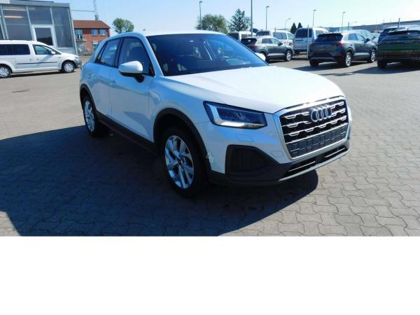 White Audi Q2 2023 in Kaunas, with an engine capacity of 1.00 L and mileage of 21 thousand km for 23781 €, photo 6 on AUTOMOTO.COM.LV