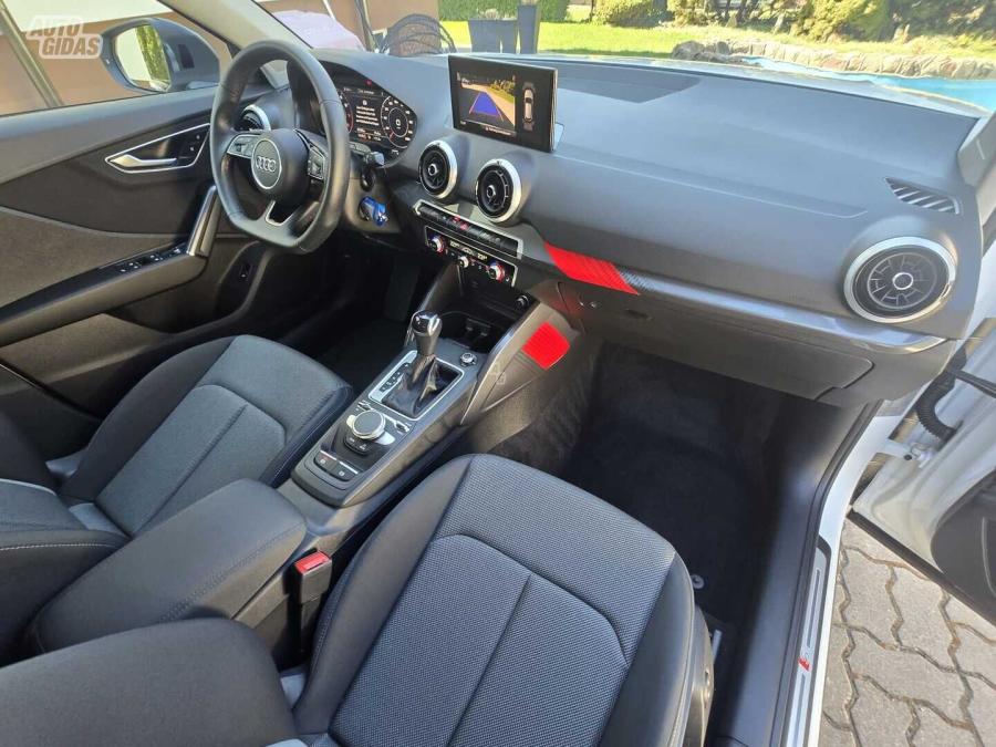 Balts Audi Q2 2023 Marijampole, ar dzinēja tilpumu 1.50 L un nobraukumu 21 tūkst. km par 21800 €, foto 18 vietnē AUTOMOTO.COM.LV