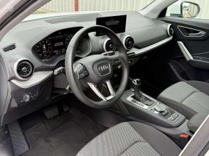 White Audi Q2 2023 in Vilkaviskis, with an engine capacity of 1.50 L and mileage of 81 thousand km for 19500 €, photo 8 on AUTOMOTO.COM.LV