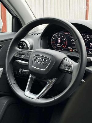 White Audi Q2 2023 in Vilkaviskis, with an engine capacity of 1.50 L and mileage of 81 thousand km for 19500 €, photo 9 on AUTOMOTO.COM.LV