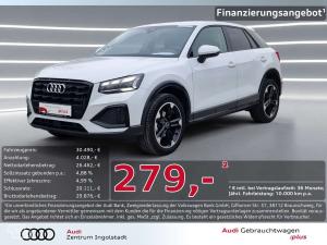 White Audi Q2 2024 in Kaunas, with an engine capacity of 2.00 L and mileage of 13 thousand km for 33197 €, photo 1 on AUTOMOTO.COM.LV