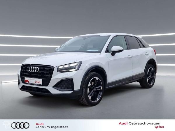 White Audi Q2 2024 in Kaunas, with an engine capacity of 2.00 L and mileage of 13 thousand km for 33197 €, photo 2 on AUTOMOTO.COM.LV