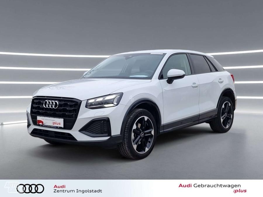White Audi Q2 2024 in Kaunas, with an engine capacity of 2.00 L and mileage of 13 thousand km for 33197 €, photo 2 on AUTOMOTO.COM.LV